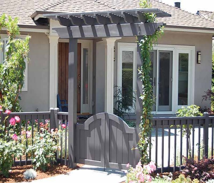 Trellis Over a Deck 3 – Pergola Gazebos: