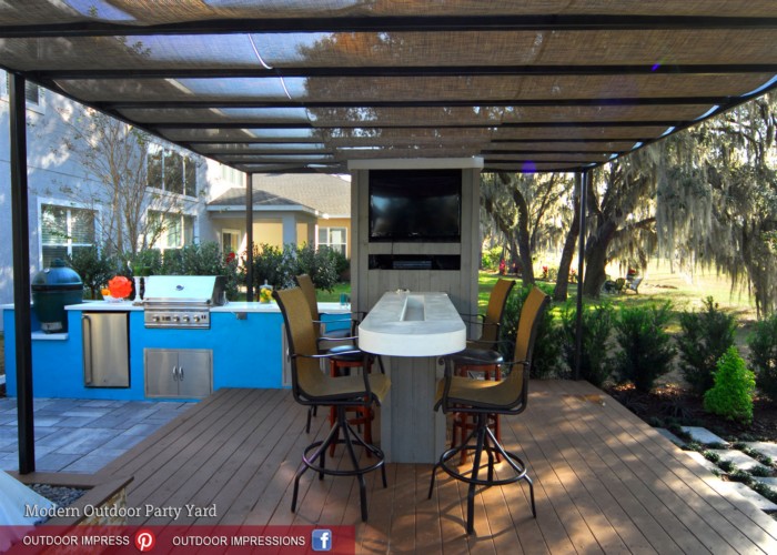 Outdoor Pergola Lounge – Pergola Gazebos: