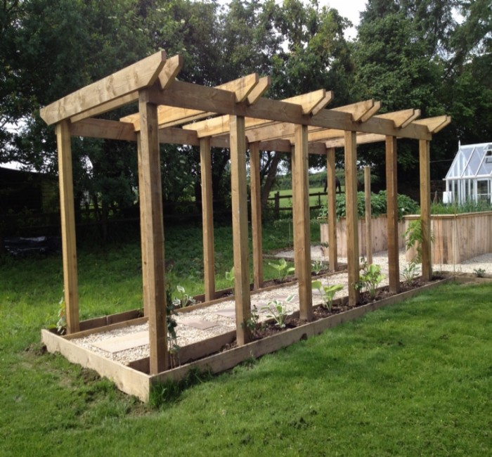 Walkway Pergola Covers – Pergola Gazebos: