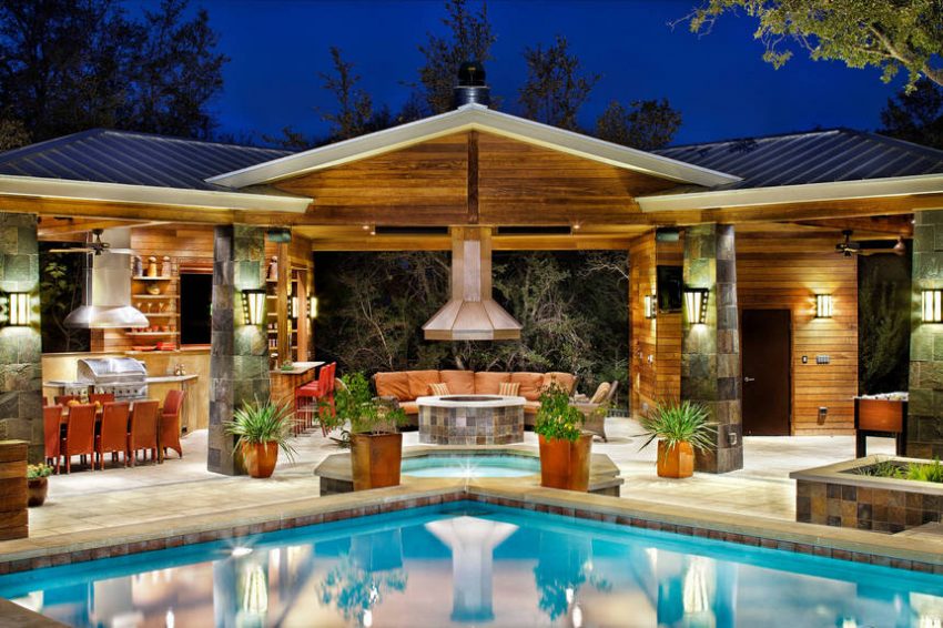 Patio and Outdoor Living Space Design Ideas – Pergola Gazebos: