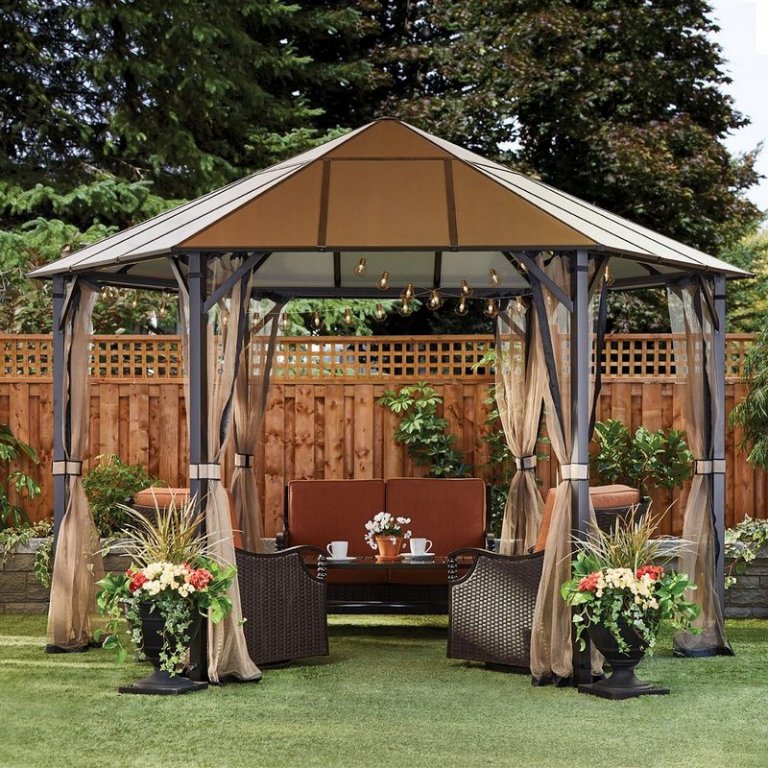 70 Different Design Ideas for Patio Gazebo – Pergola Gazebos: