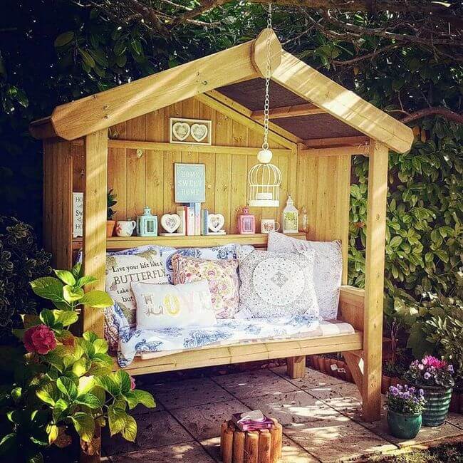 Breathtaking Garden Arbor Bench Design Ideas – Pergola Gazebos:
