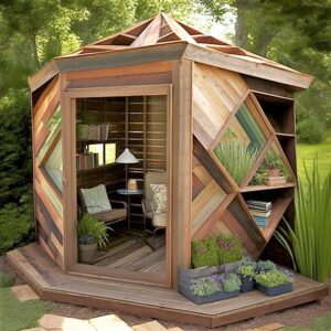 Best Wood Shed And Cabin Ideas for Garden – Pergola Gazebos:
