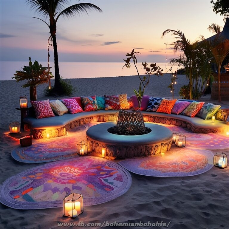 Embracing Nature’s Creativity with Bohemian and Hippie Style Beach ...