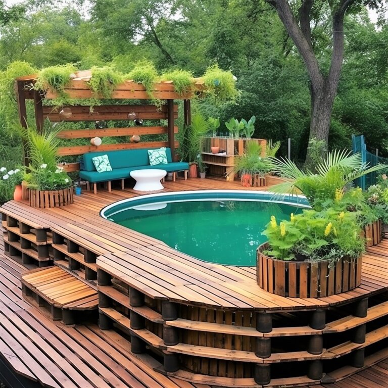Enhance Your Garden Oasis: The Allure of a Wooden Pool – Pergola Gazebos: