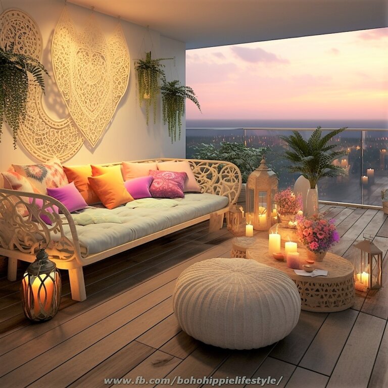 Unveiling the Magic of Bohemian Style Balcony Decor – Pergola Gazebos: