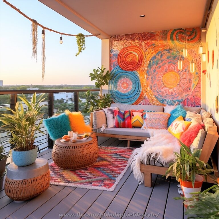 Unveiling the Magic of Bohemian Style Balcony Decor – Pergola Gazebos: