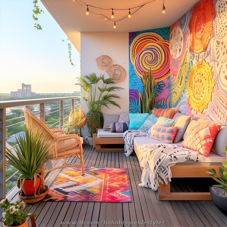 Unveiling the Magic of Bohemian Style Balcony Decor – Pergola Gazebos: